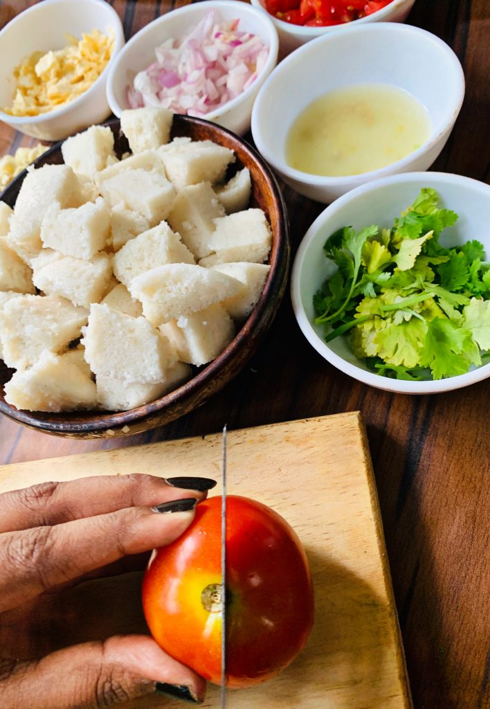 Spicy tava idli step - IDFreshfood