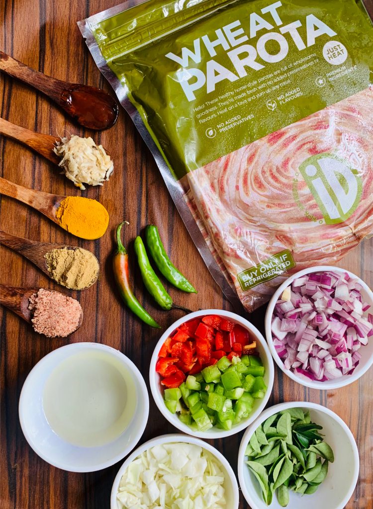 chilli parotta image ingredients - IDFreshfood