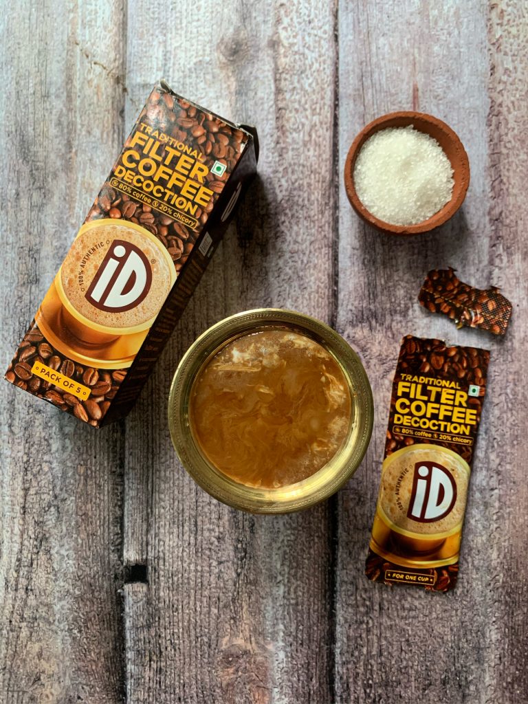 Traditional South Indian Filter Kaapi using iD Filter Coffee Decoction ...